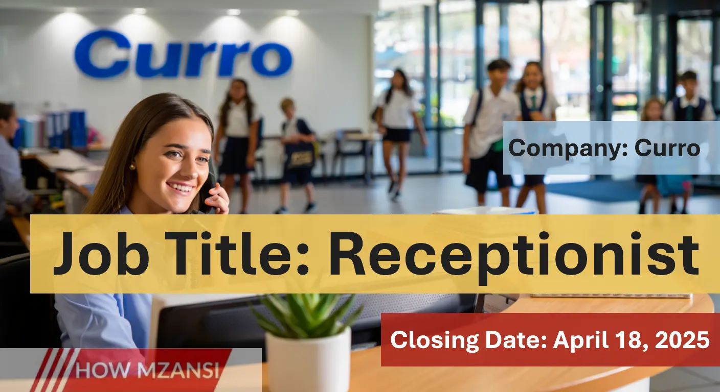 Curro Is Hiring Receptionists