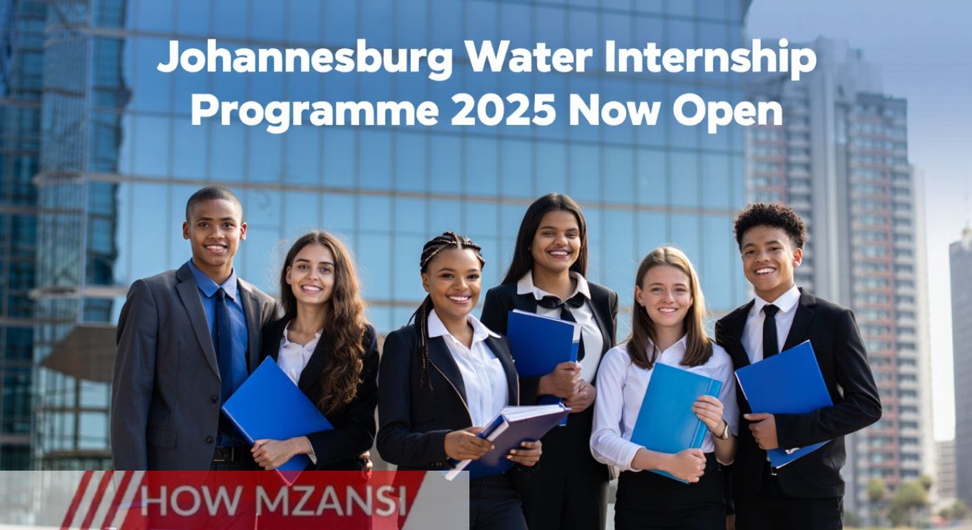 Johannesburg Water Internship Programme 2025 Now Open – Apply Before April 25th