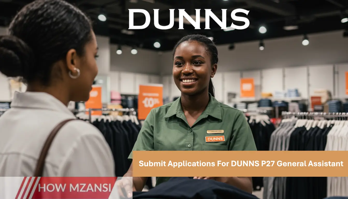 Dunns 2 Permanent Sales Assistants – Apply Before 18 May 2025