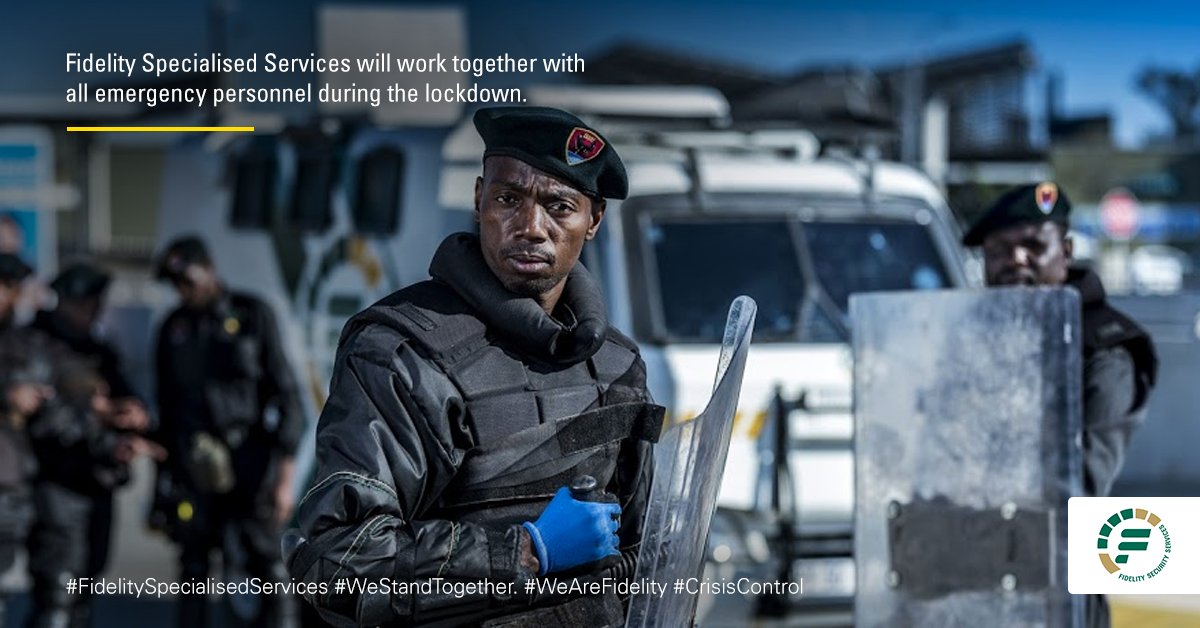 Fidelity Security Services - Specialized Services Tactical Response Team Manager